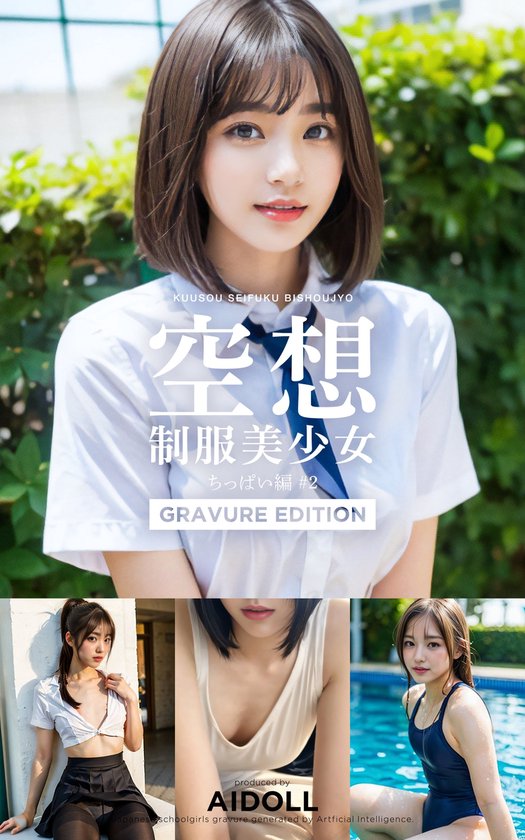 空想制服美少女 ちっぱい編 ＃2 GRAVURE EDITION (ebook), プレステージ出版(写真集) | 7399140957200 | Boeken | bol