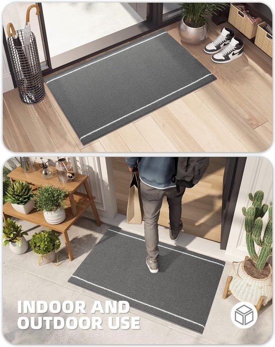 Deurmatten Buiten 60 x 120 cm, Heavy Duty Deurmat, Vuilvanger Deurmat ...