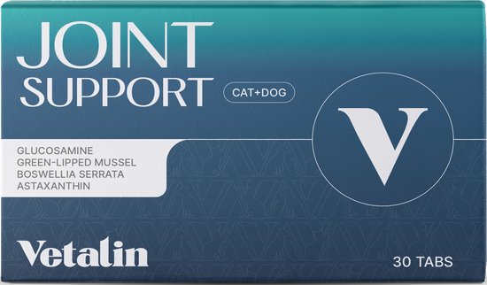 Vetalin Joint Support - supplement Glucosamine Groenlipmossel Hond en ...