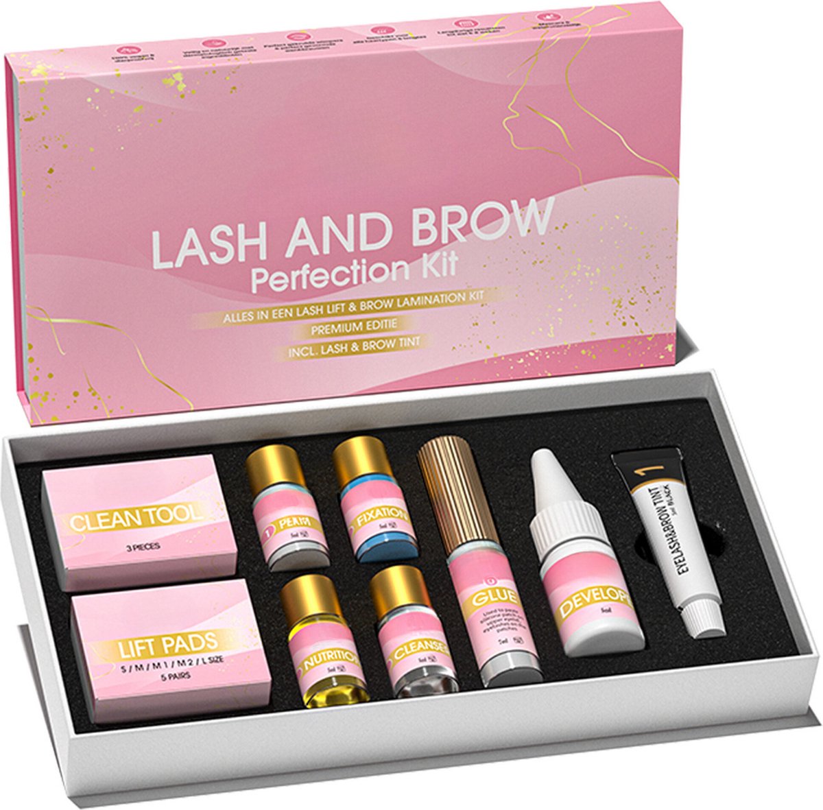 Lash Lift Kit - Inclusief Brow Lamination Kit - Lash Lift Set - Lash ...
