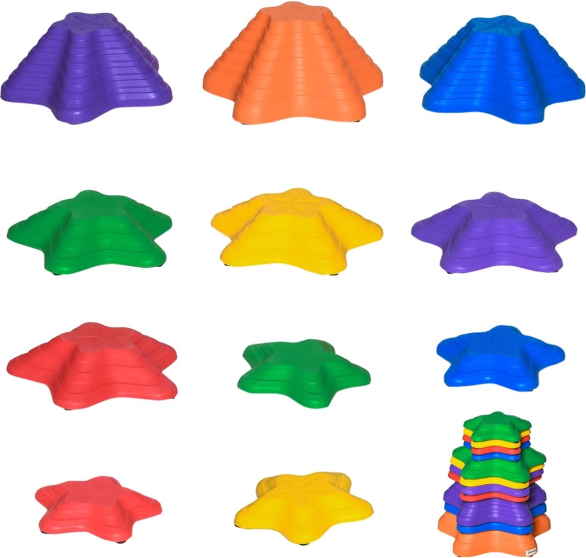 Balansstenen - Balansspel - Stapstenen speelgoed - Stapelstenen ...