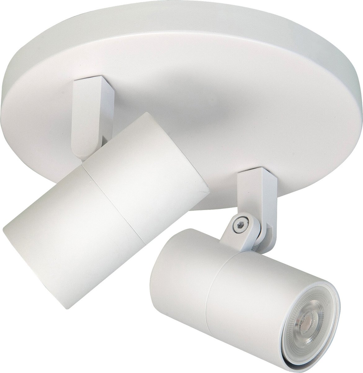 Highlight - Spot Picollo 2 lichts Ø 15 cm incl mini GU10 wit | bol