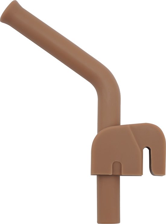 Dutsi - Siliconen Rietje met Rietjeshouderclip - Olifant Design ...