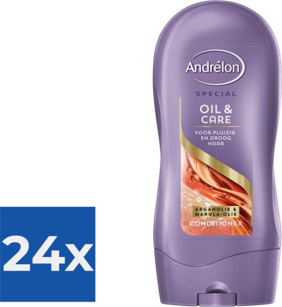 Andrélon Oil & Care Conditioner - 300ml - Voordeelverpakking 24 stuks | bol