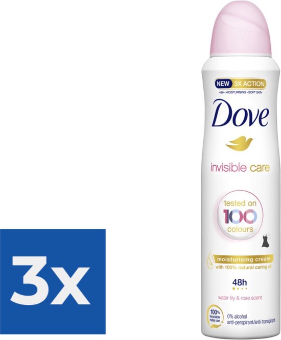 Dove - Antiperspirant Spray Invisible Care Floral Touch 150 ml ...