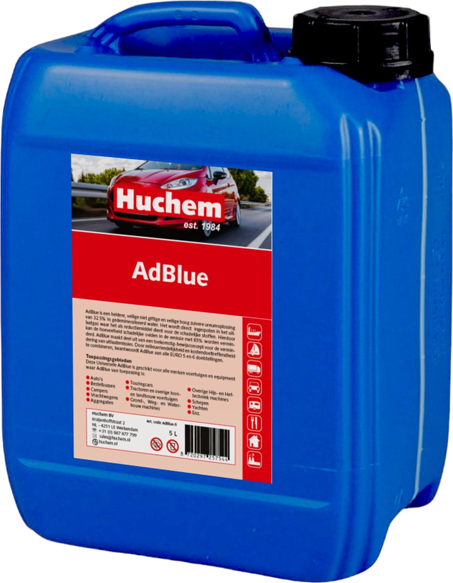 AdBlue | 5L | Uitstootvermindering | Dieselsystemen | Ureum oplossing | bol
