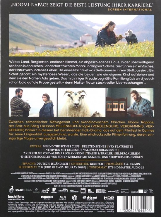 Lamb [Blu-Ray 4K]+[Blu-Ray], Ingvar Sigurdsson | Dvd's | bol