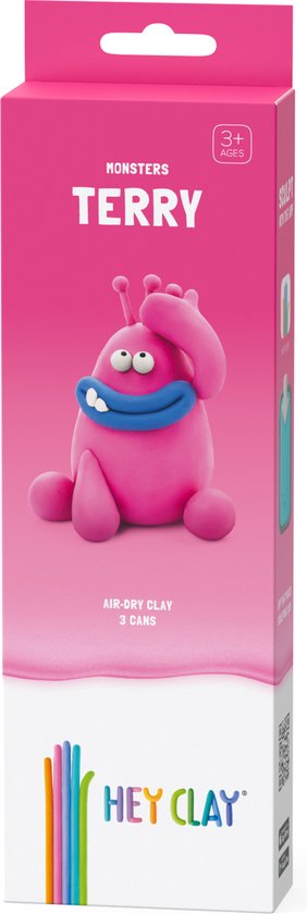 Hey Clay boetseerklei monster: Terry | Games | bol