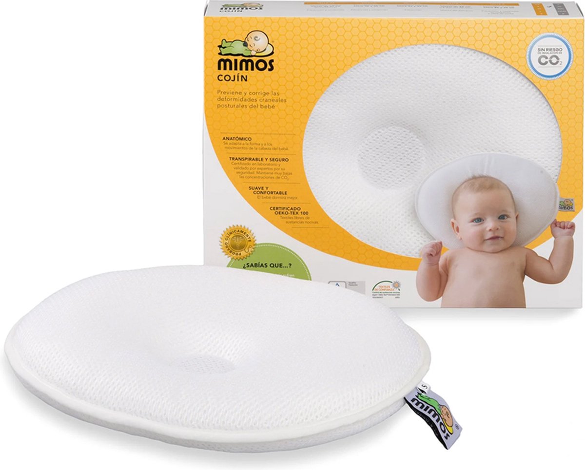 Mimos® Babykussen - Plagiocephalie Preventie & Behandeling - afgeplat ...