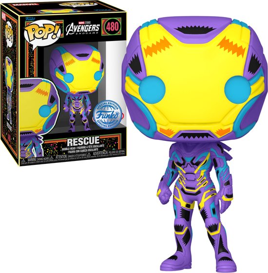 POP! Marvel Rescue BlackLight 480 Marvel Avengers Exclusive | bol