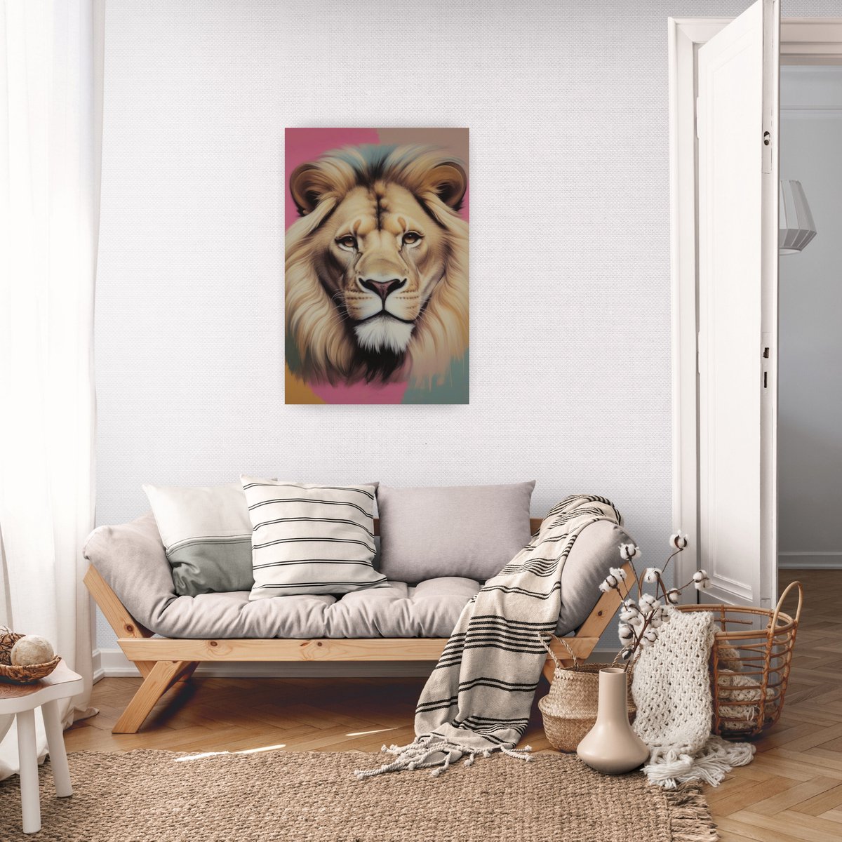 Andy Warhol leeuw - Poster leeuw - Leeuwen posters - Warhol poster ...
