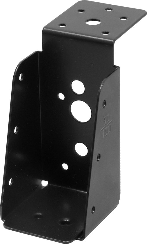 Wovar Balkdrager Zwart met lip Verzinkt voor 5 x 10 cm Balken | Per ...