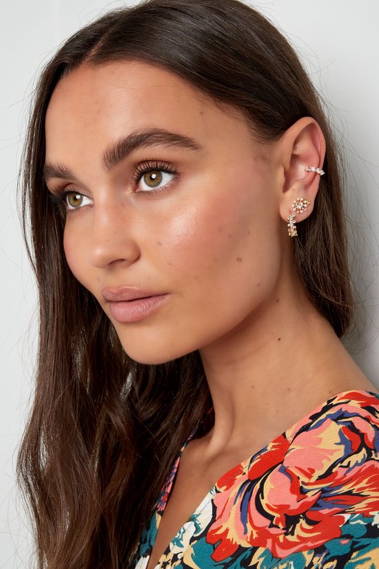 Ear party cute look - Oorbellen- silver - Zilver - Copper - Yehwang ...