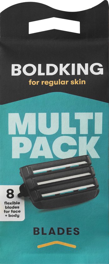 Boldking Navulmesjes Multipack Normale Huid 8 stuks | bol