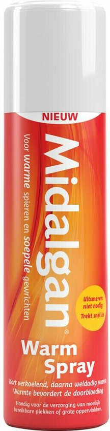 Midalgan Warm Spray 150 ml | bol