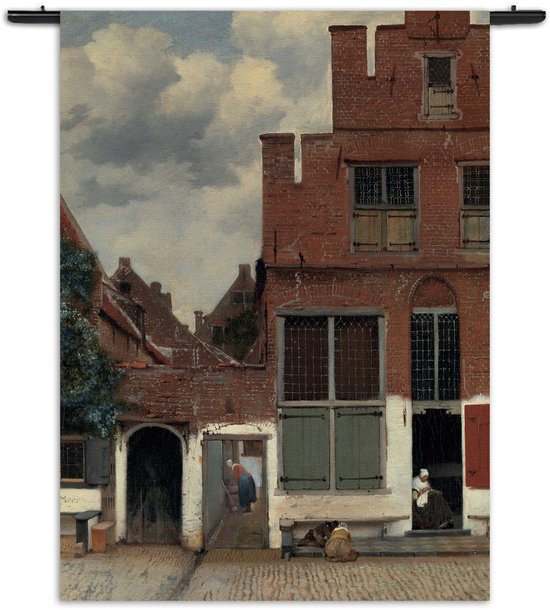 Mezo Wandkleed Johannes Vermeer Gezicht op huizen in Delft 1658 ... Mezo Wandkleed Johannes Vermeer Gezicht op huizen in Delft 1658 ...