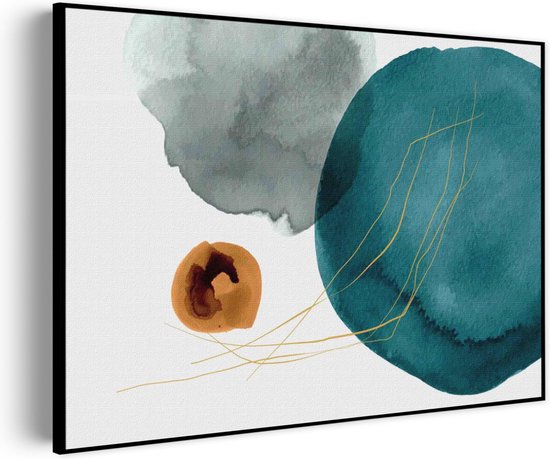 Akoestisch Schilderij Abstract Cirkels Multikleur 01 Rechthoek Horizontaal Basic XXL... | bol.com