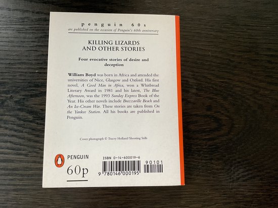 William Boyd: Killing Lizards, William Boyd | 9780146000195 | Boeken | bol
