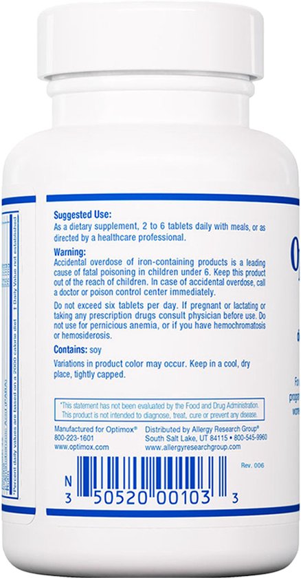 Optivite® P.M.T. (180 tabletten) | bol