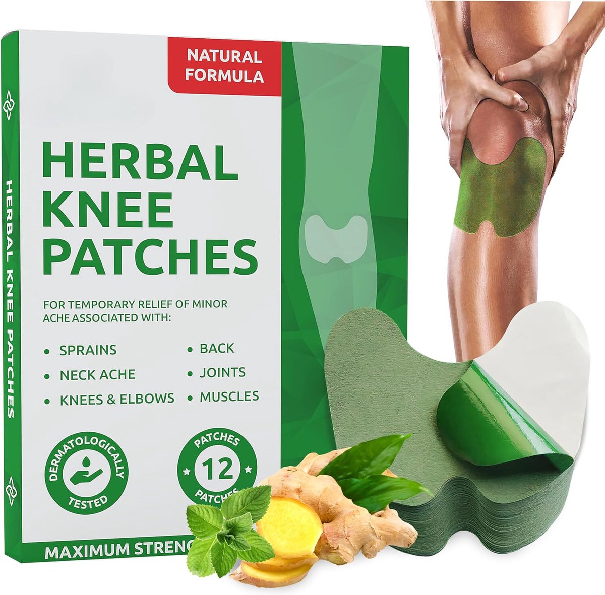 Warmte pleister 24 stuks - tegen pijn - Gewrichten en Spieren - Knie ...