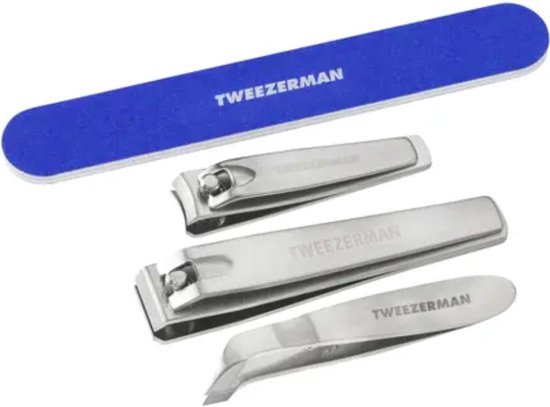 Tweezerman Grooming Gift Set Blue 1 set | bol.