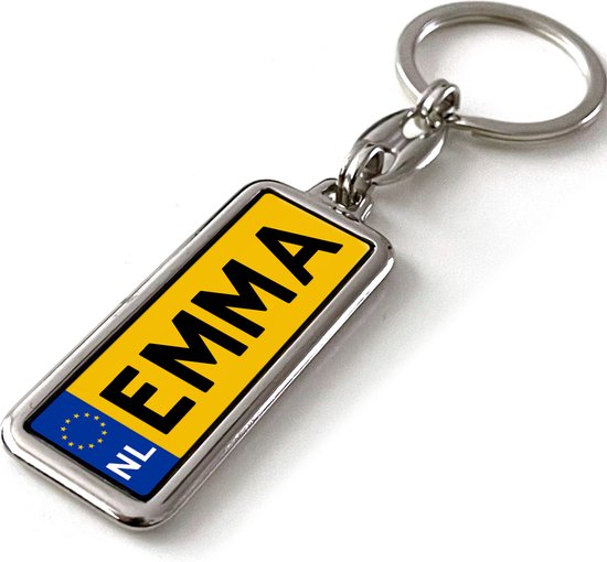 Auto Sleutelhangers: Jouw Naam als Kenteken Ontwerp | bol