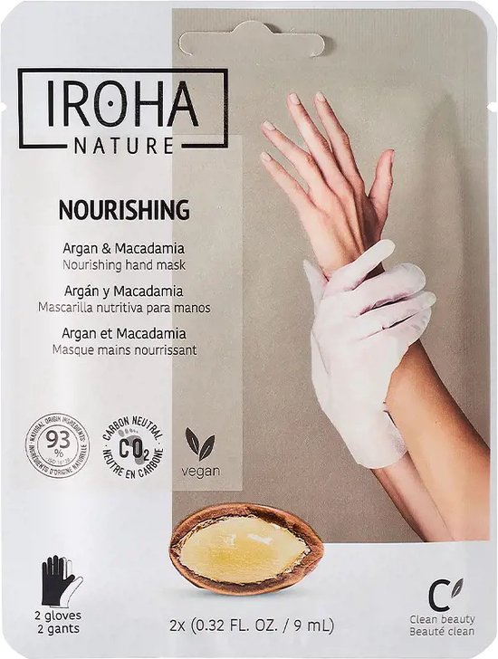 Handschoenen voor handbehandeling Iroha Macadamia Argan 1 Onderdelen | bol