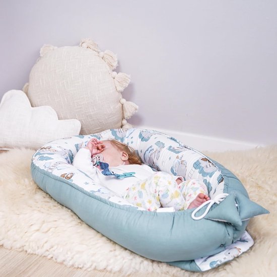 Baby Nest Cocoon Pasgeboren 90 x 50 cm - Handgemaakt Knuffelnestje ...