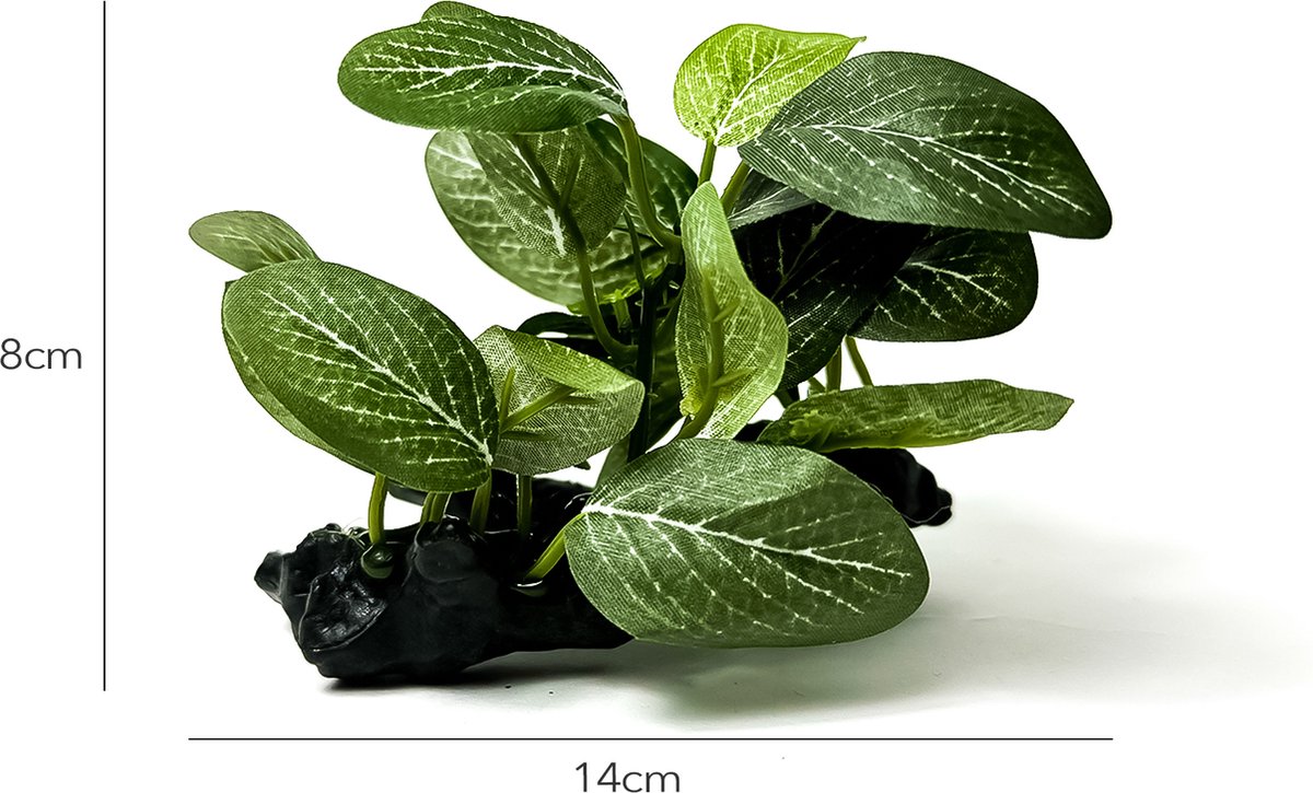 Natuurgetrouwe Aquarium Kunstplant - Salutuya voor Levendige Aquascape ...