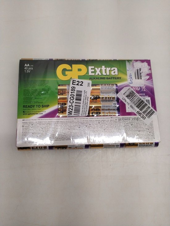 GP Extra Alkaline AA Longlife 1,5V 40 stuks batterijen | bol