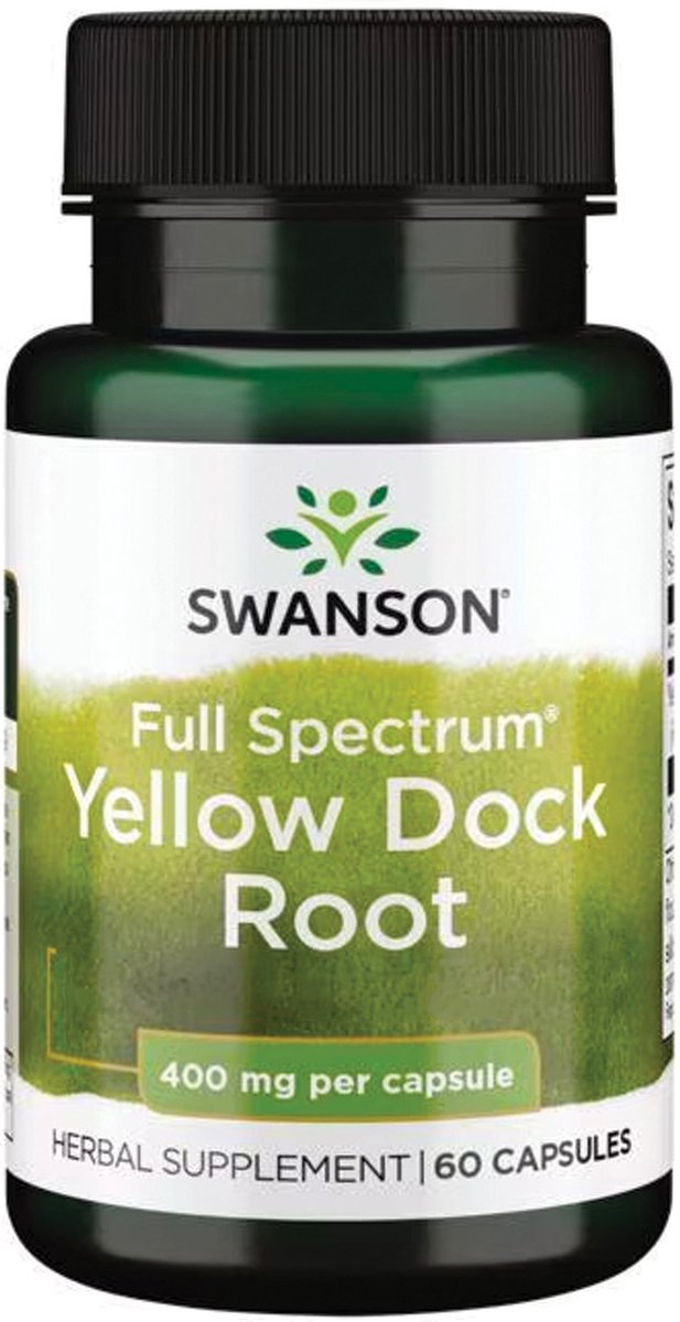Swanson - Full Spectrum Yellow Dock Root / Gele dokwortel (Rumex ...