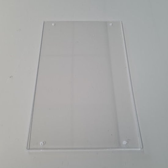 Acryl U-houder A4 met 4 gaten | bol