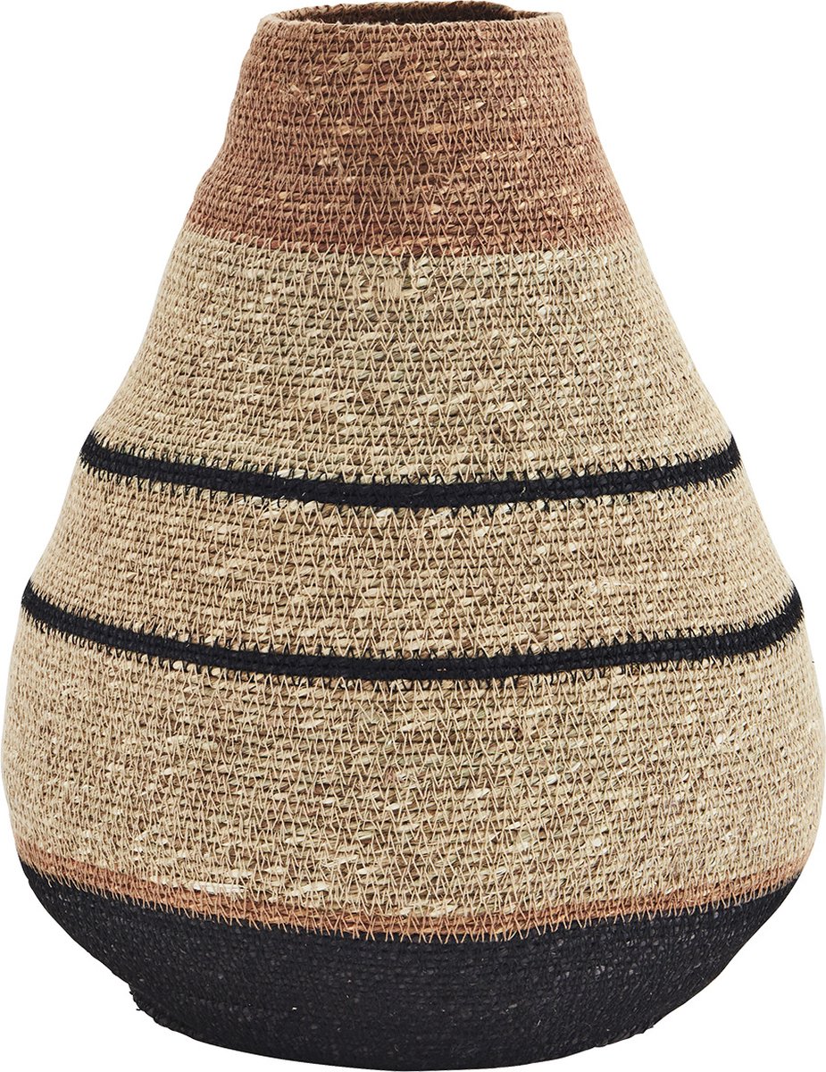 Madam Stoltz vaas Cone zeegras | bol