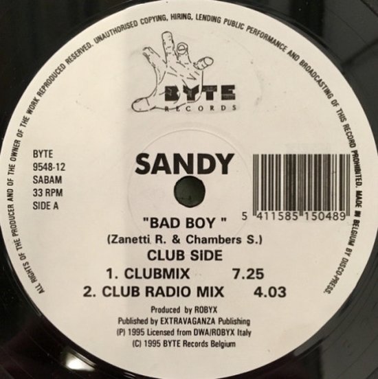 Bad Boy, Sandy | Muziek | bol