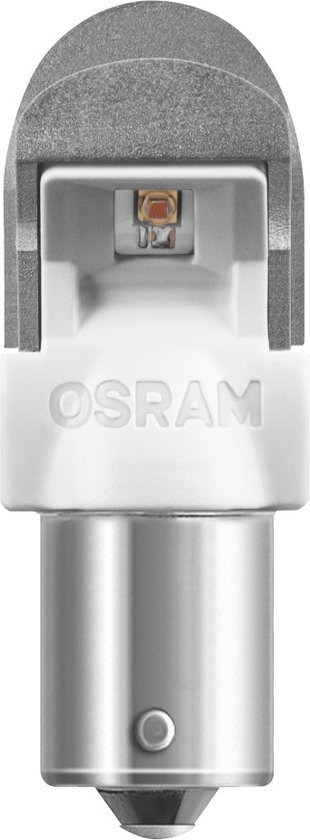 OSRAM LEDRiving BA15S 12V Red 7556R-02B | bol