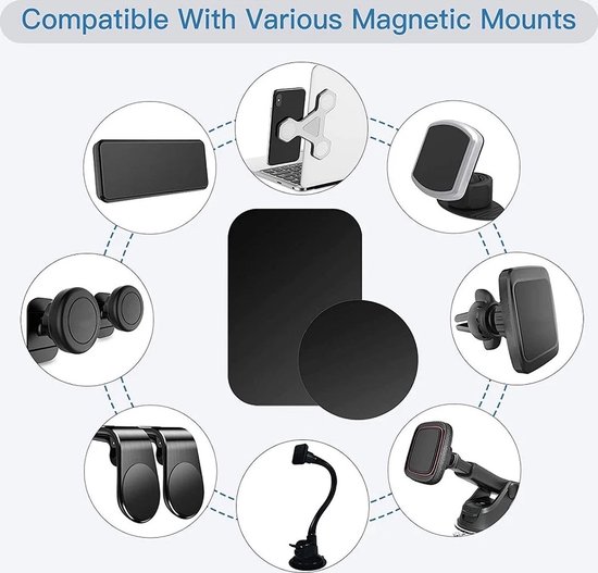 Metalen Plaat Voor Telefoonhouder I Magneet Smartphone Sticker I ...