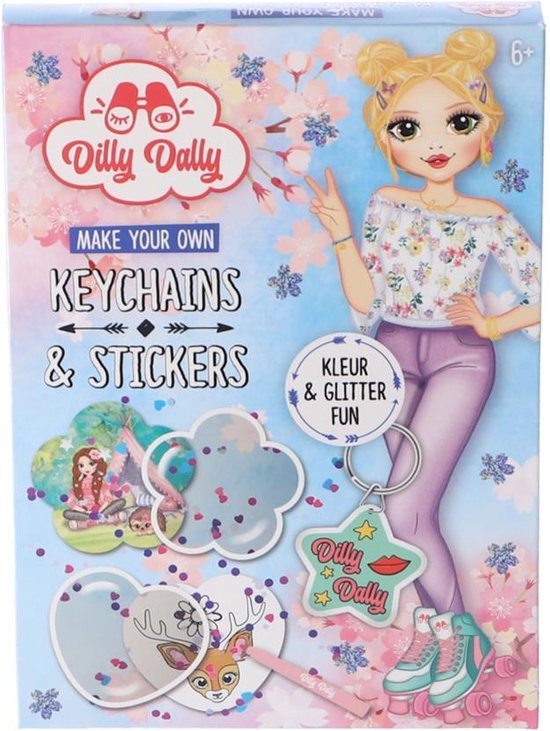 Dilly Dally Sleutelhangers en Stickers Maken | bol