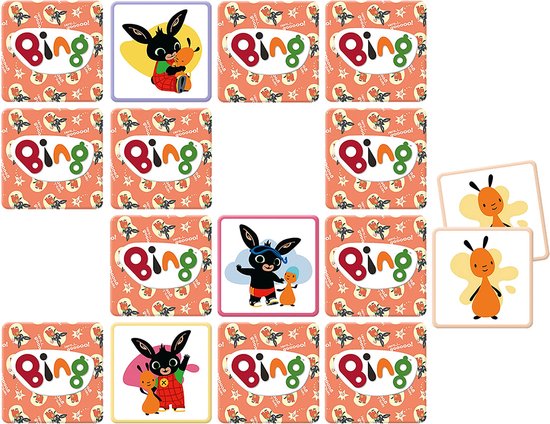 Bing maxi memo spelletje met extra grote kaarten - educatief speelgoed ...