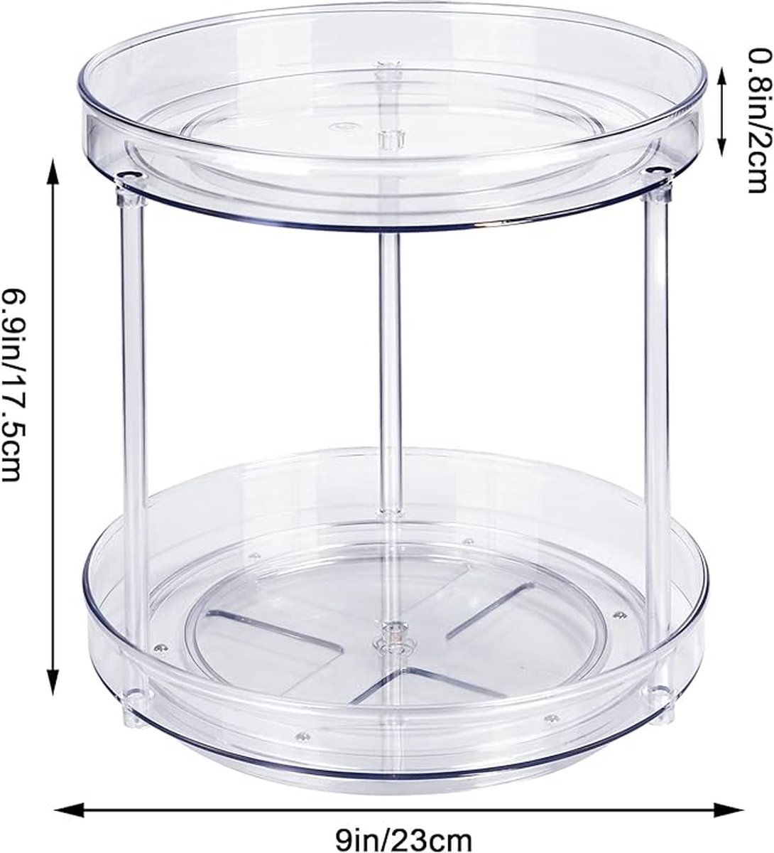 Keuken Organizer Kast, Lazy Susan Draaibare Kruidenhouder, Draaiplateau ...