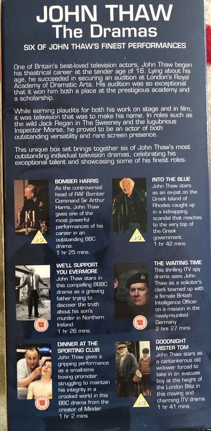 John Thaw: the Dramas [DVD], Good (Dvd), George Baker,Liam Neeson,Zara ...