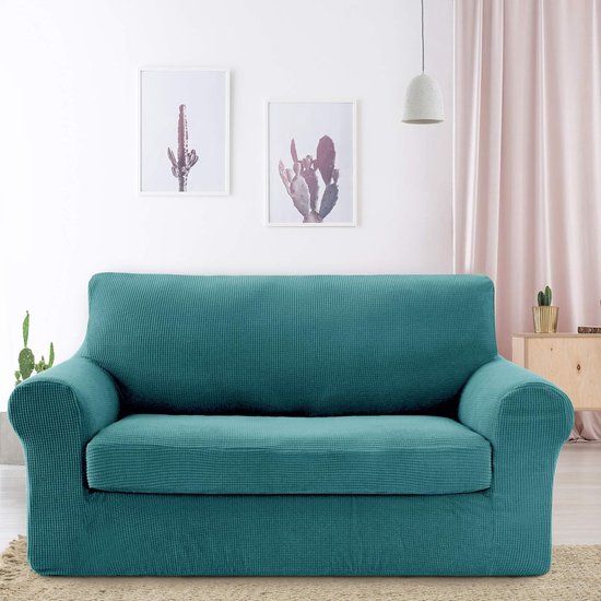 Stretch Bankhoes, Fluweel Bankovertrekken voor Loveseat, Meubelhoes ...