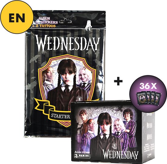 Promo Pack EN Wednesday Addams - Panini | bol