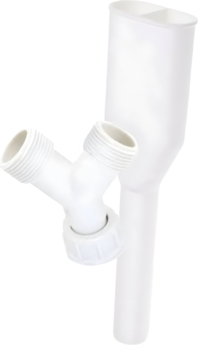 Afvoer & kraan splitter - Y-stuk waterverdeler - wasmachine vaatwasser - afvoerpijp... | bol