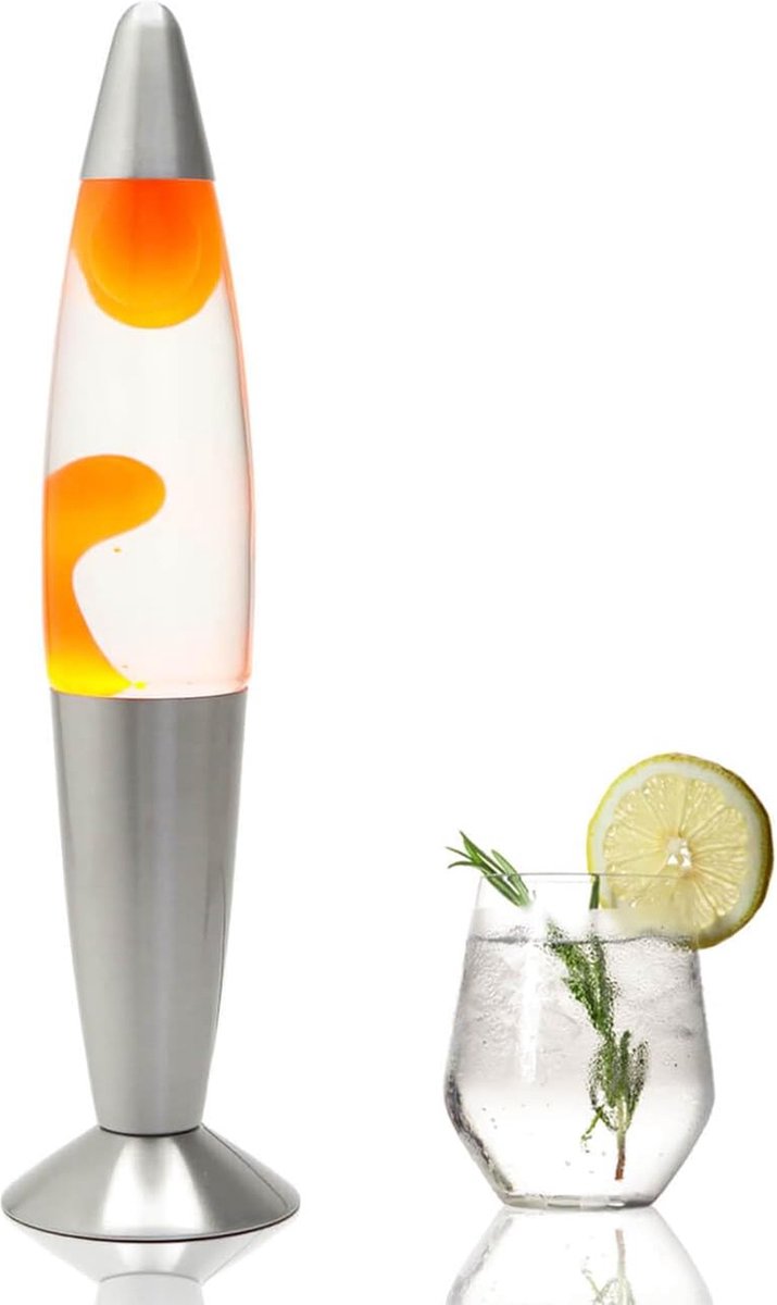 Lavalamp voor Kinderen - Oranje - 35 cm - Lavalamp - Lava Lamp ...
