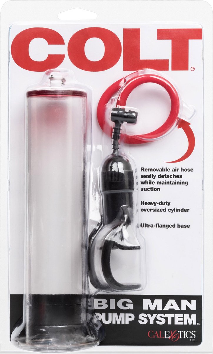 CalExotics - COLT Big Man Pump System - Pumps Penis Transparant | bol