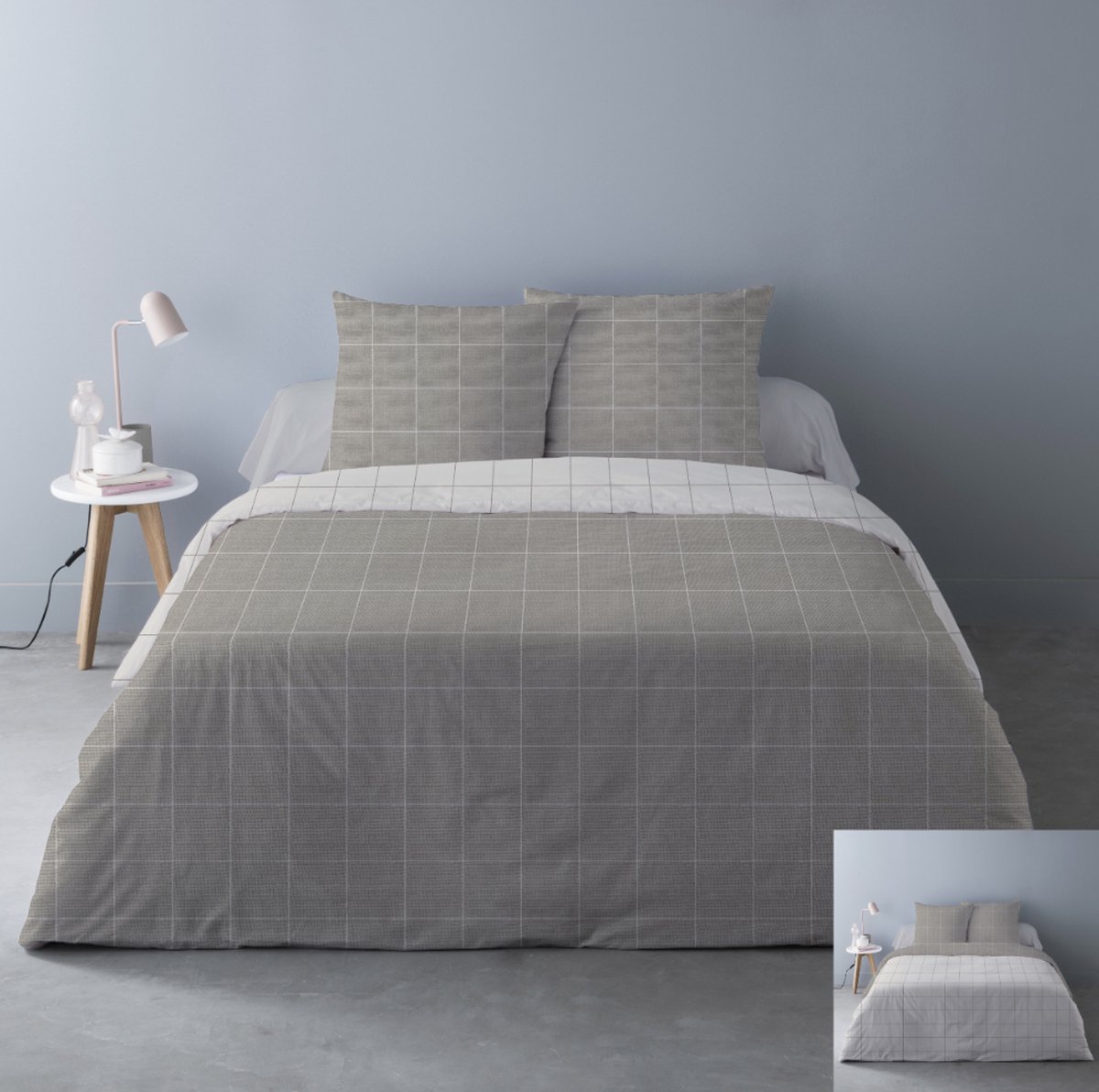 Luxe Katoen Flanel dekbedovertrek Regina- 240x220 | bol