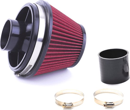H-Gear Luchtfilter Kit 3'' (Filter/velocity stack/rubber/klemmen ...