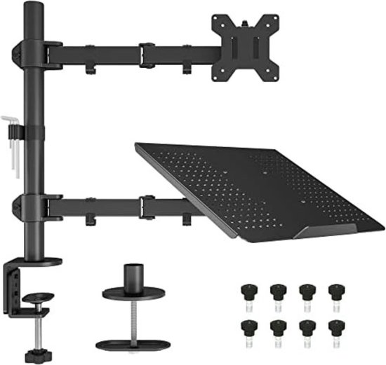 Monitor Arm Laptop - Laptop Arm Standaard - 13-27'' LCD LED Screens ...
