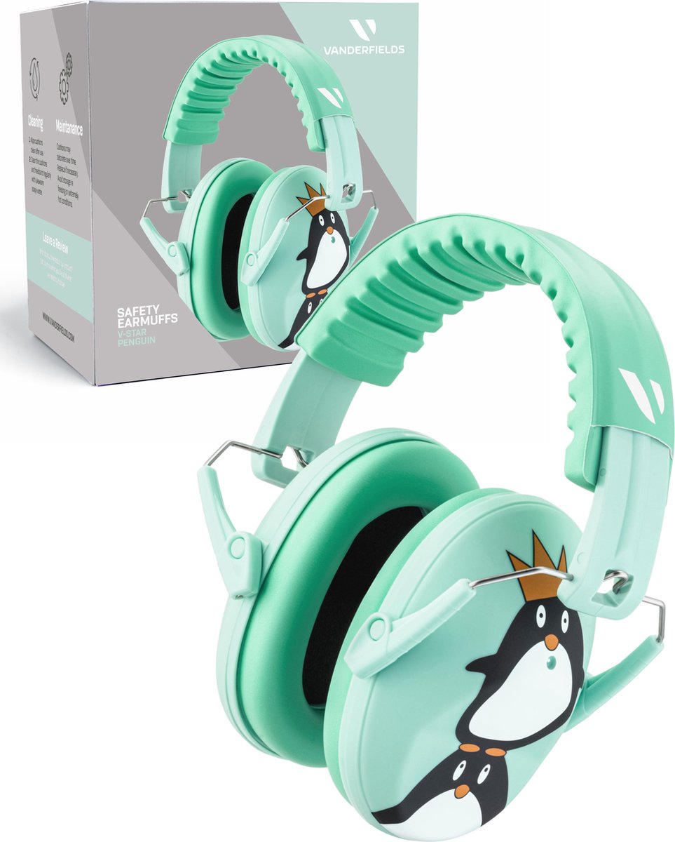 Vanderfields Gehoorbescherming Kinderen - Gehoorbeschermers Kinderen - Oorkappen... | bol