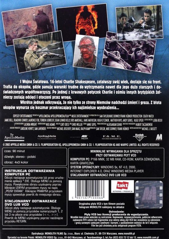 Deathwatch [2VCD], Jamie Bell | Dvd's | bol